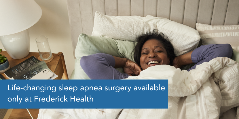 Frederick Health completes 100th Inspire® Surgery